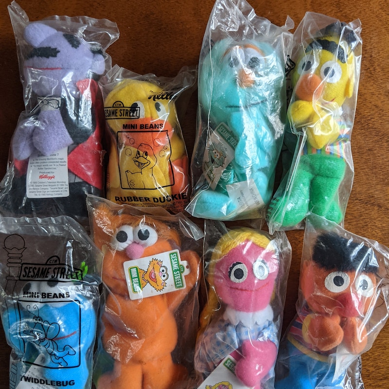 Sesame Street Beanie Toys - Etsy