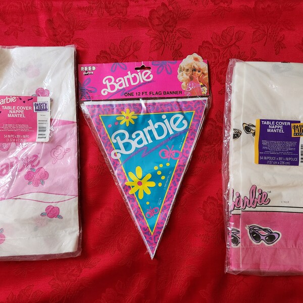 Barbie Banner - Etsy