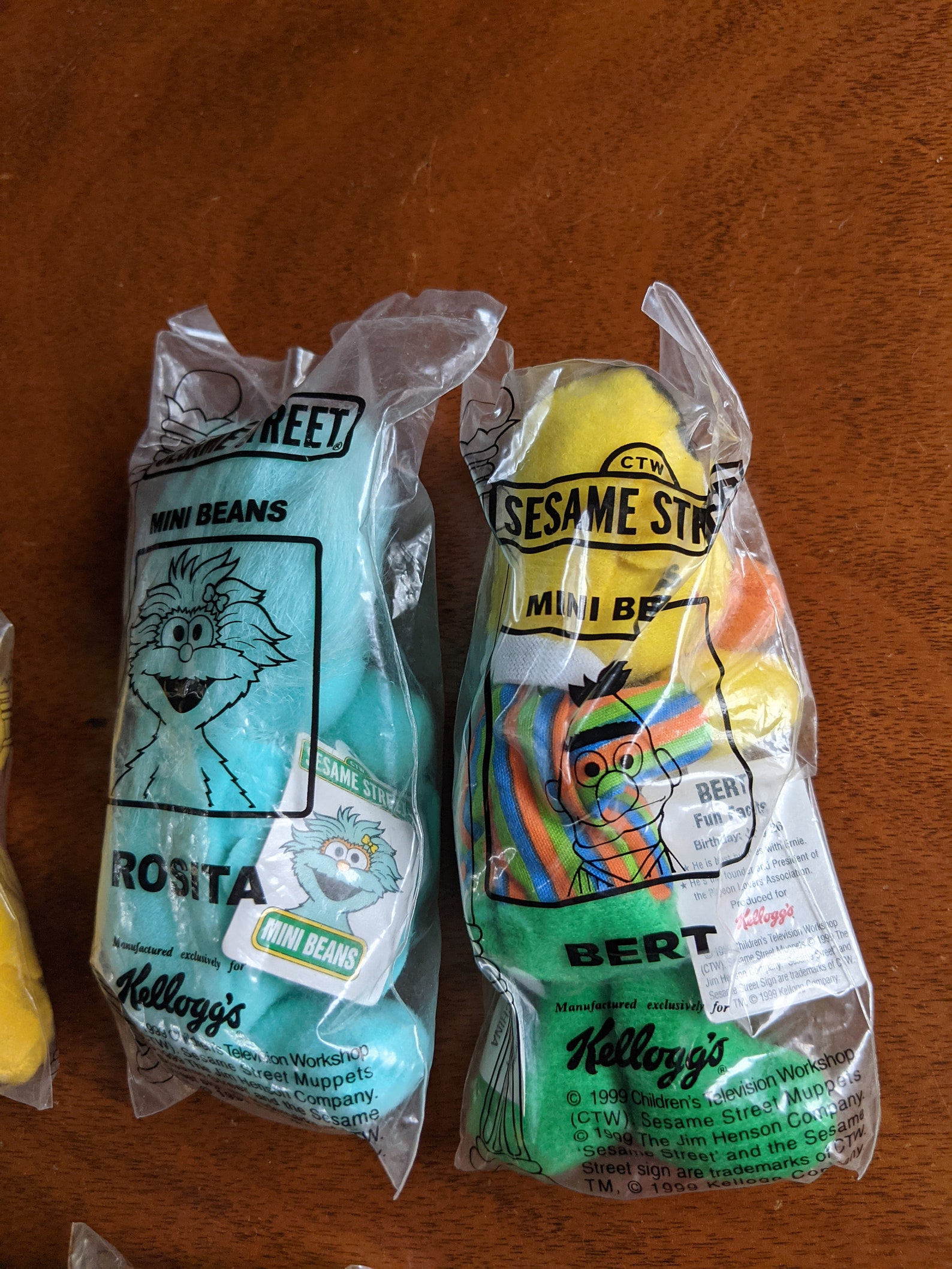 Vintage SEALED Sesame Street Mini Beans YOU CHOOSE - Etsy