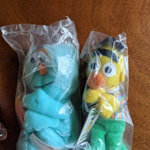 Vintage SEALED Sesame Street Mini Beans YOU CHOOSE - Etsy