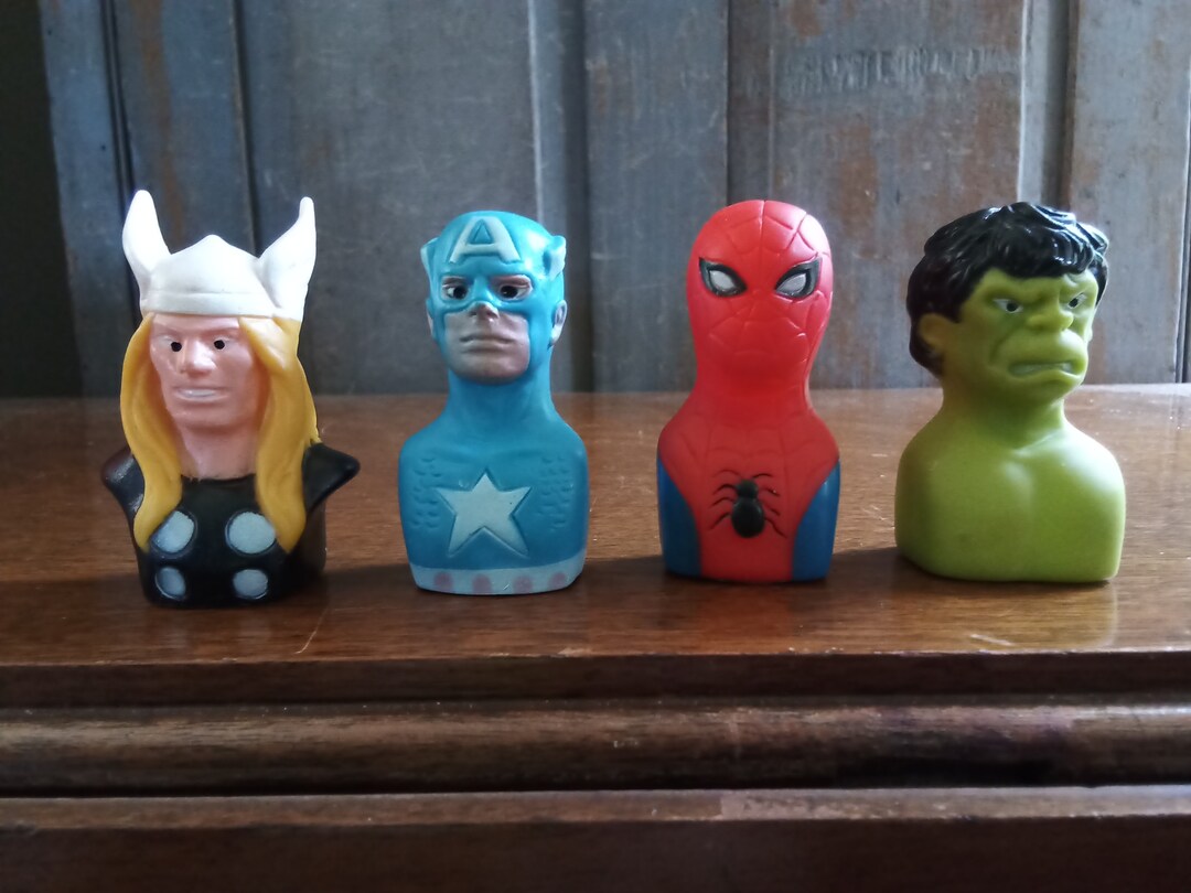 Vintage 1978 Marvel Finger Puppet YOU CHOOSE - Etsy