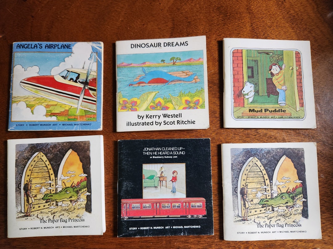 Vintage Robert Munsch Mini Book - Etsy