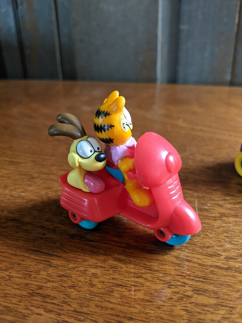 Vintage 1988 Garfield Toy or Cake Topper YOU CHOOSE - Etsy