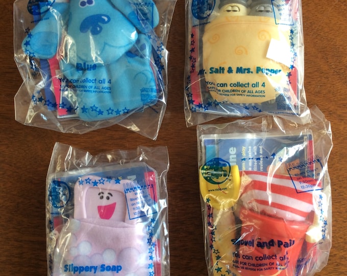 Vintage SEALED Blues Clues Sleepover Toy - Etsy