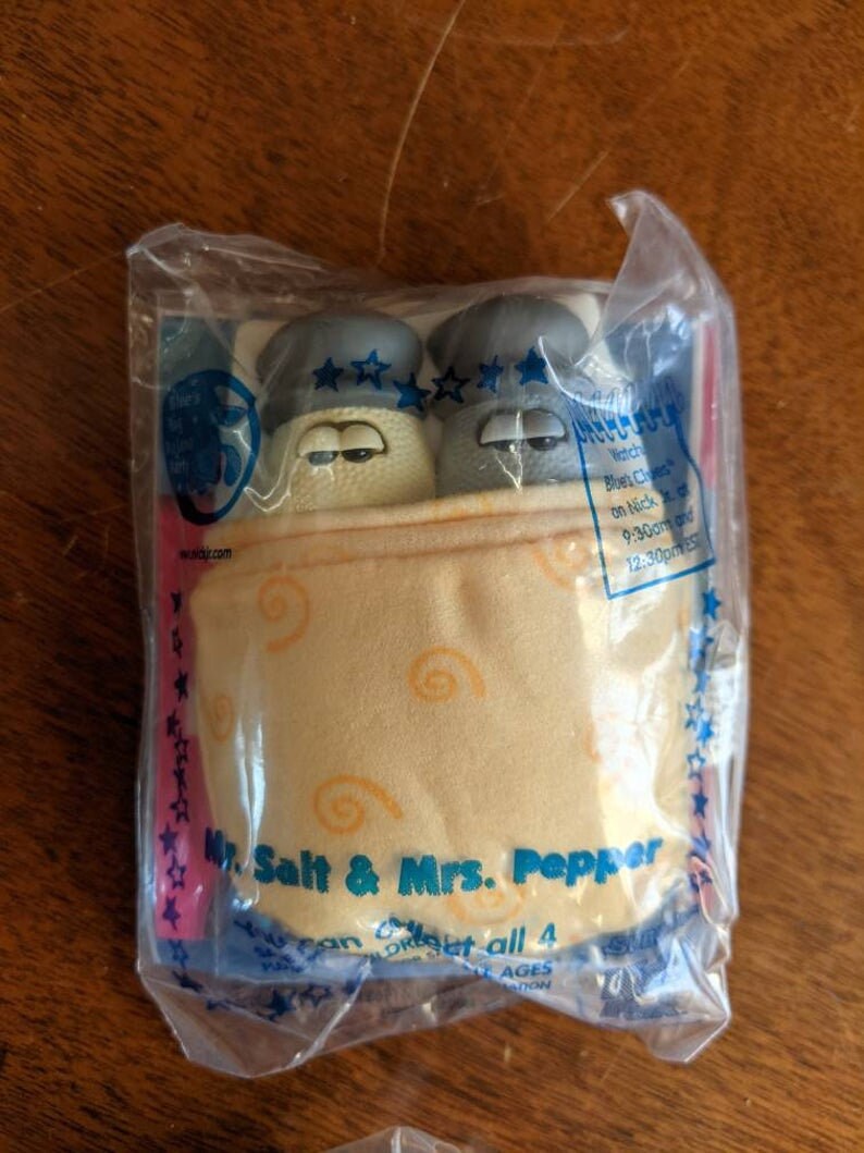 Vintage SEALED Blues Clues Sleepover Toy | Etsy