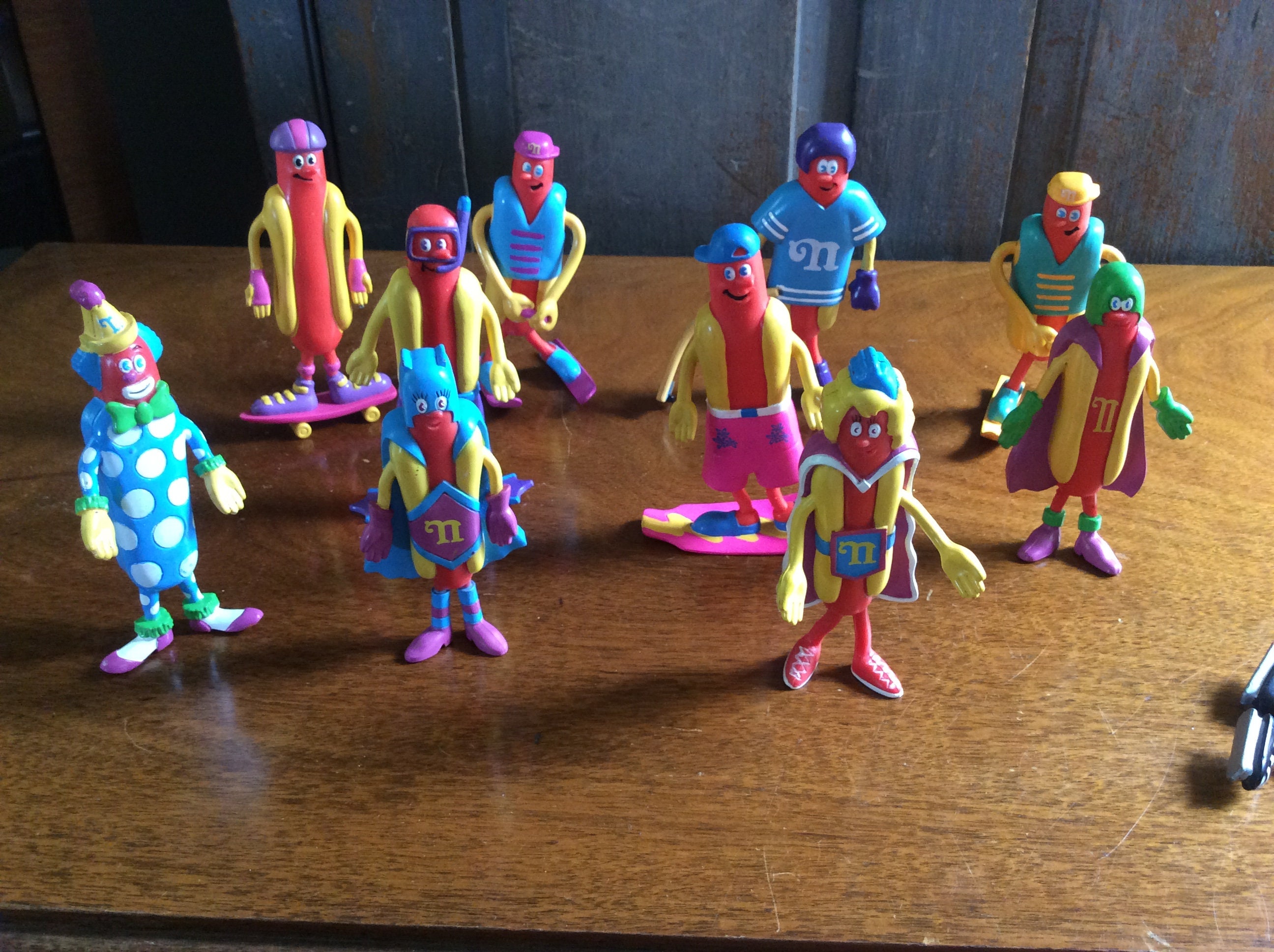 Vintage Nathans Hotdog Bendable Toy Figure - Etsy