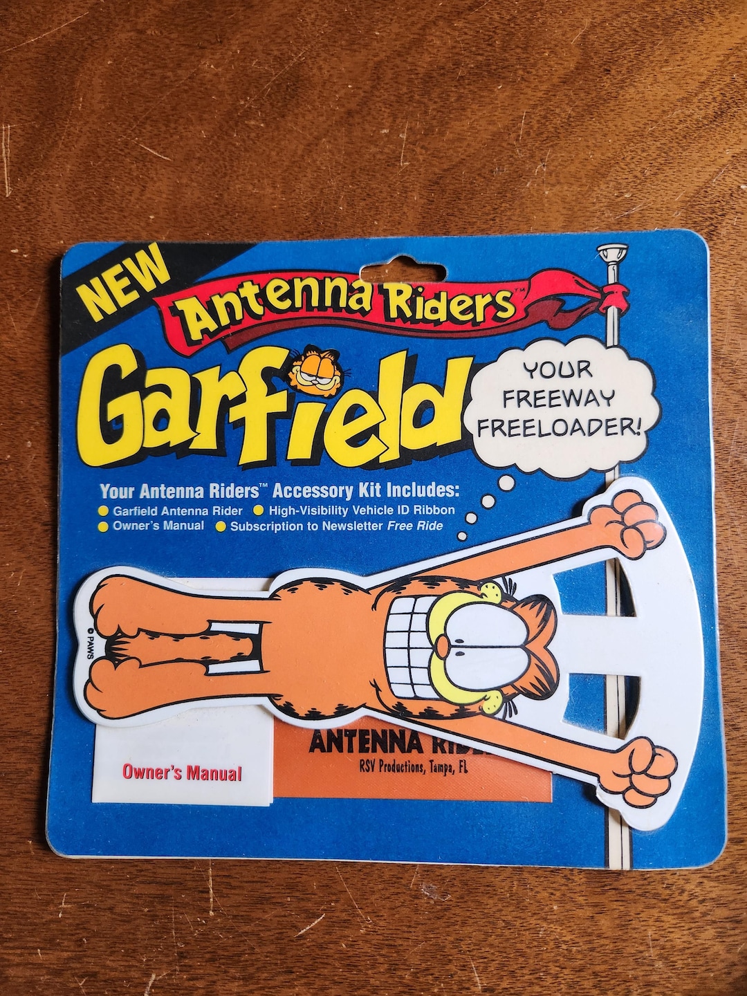 Vintage 80s/90s Garfield Antenna Riders New Old Stock - Etsy