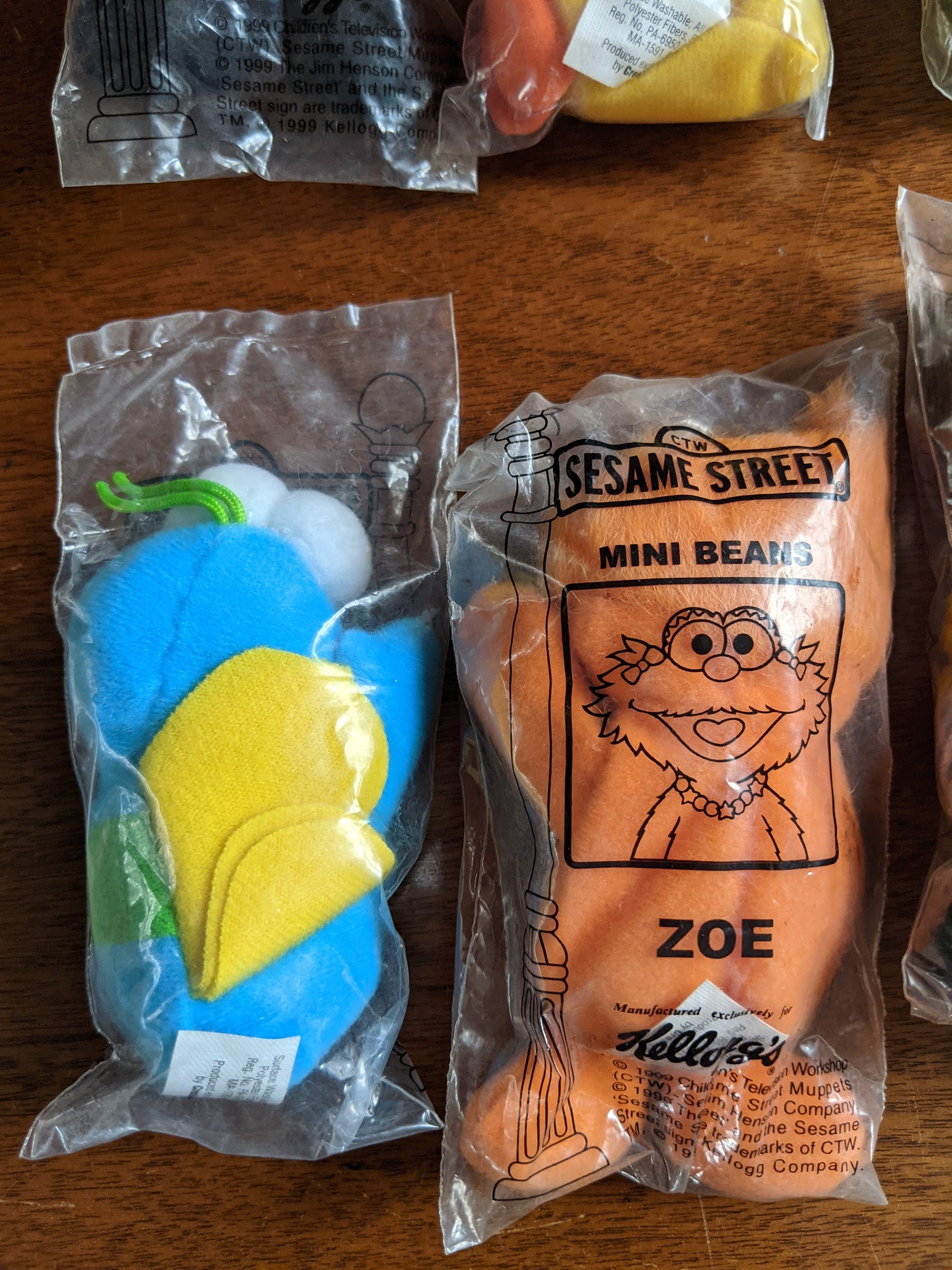 Vintage SEALED Sesame Street Mini Beans YOU CHOOSE - Etsy