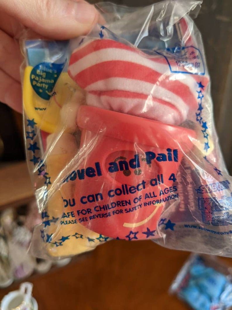 Vintage SEALED Blues Clues Sleepover Toy | Etsy