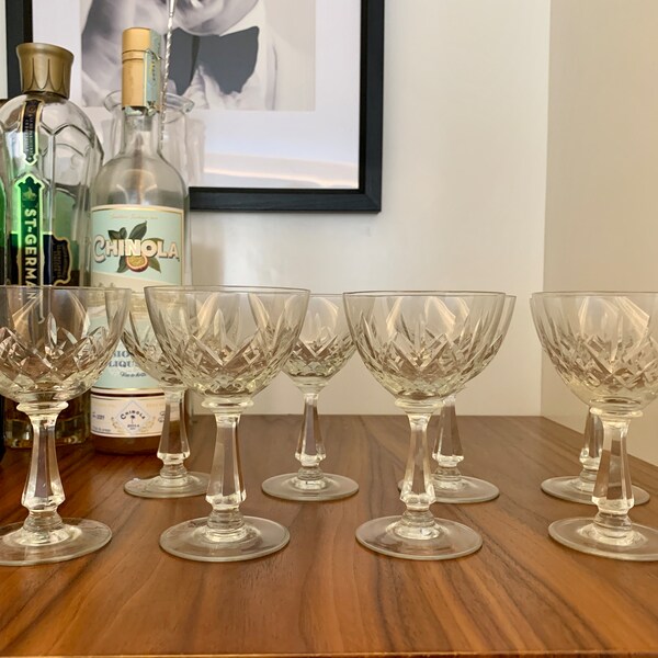 Vintage Port Glasses - Etsy