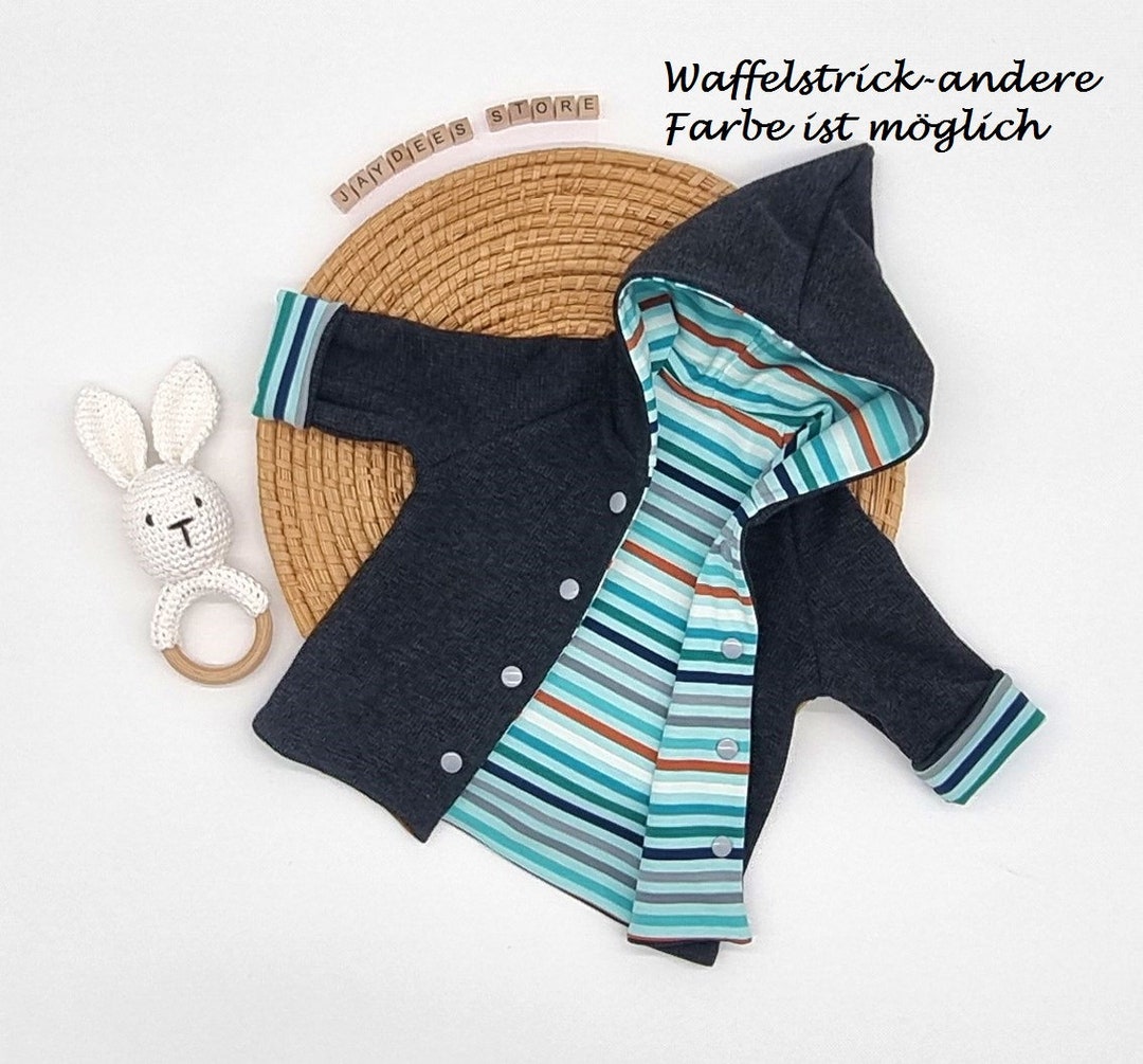 Reversible Baby Jacket / Gift for Boys and Girls / Jacket With - Etsy