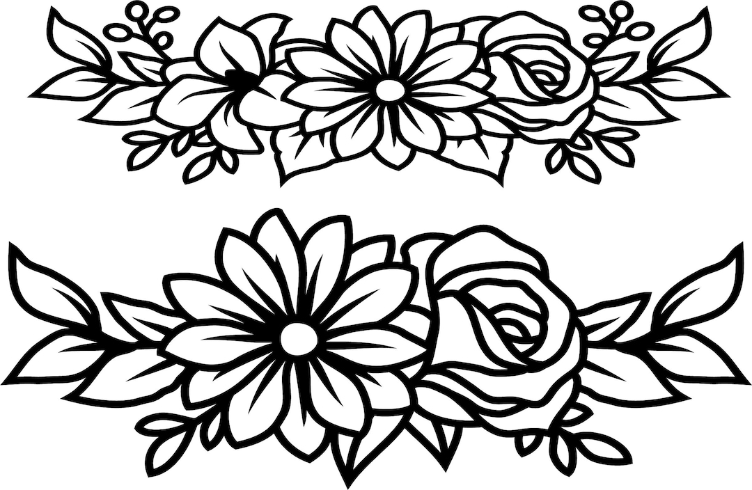 Flower Bumper Sticker Window Decal - Etsy