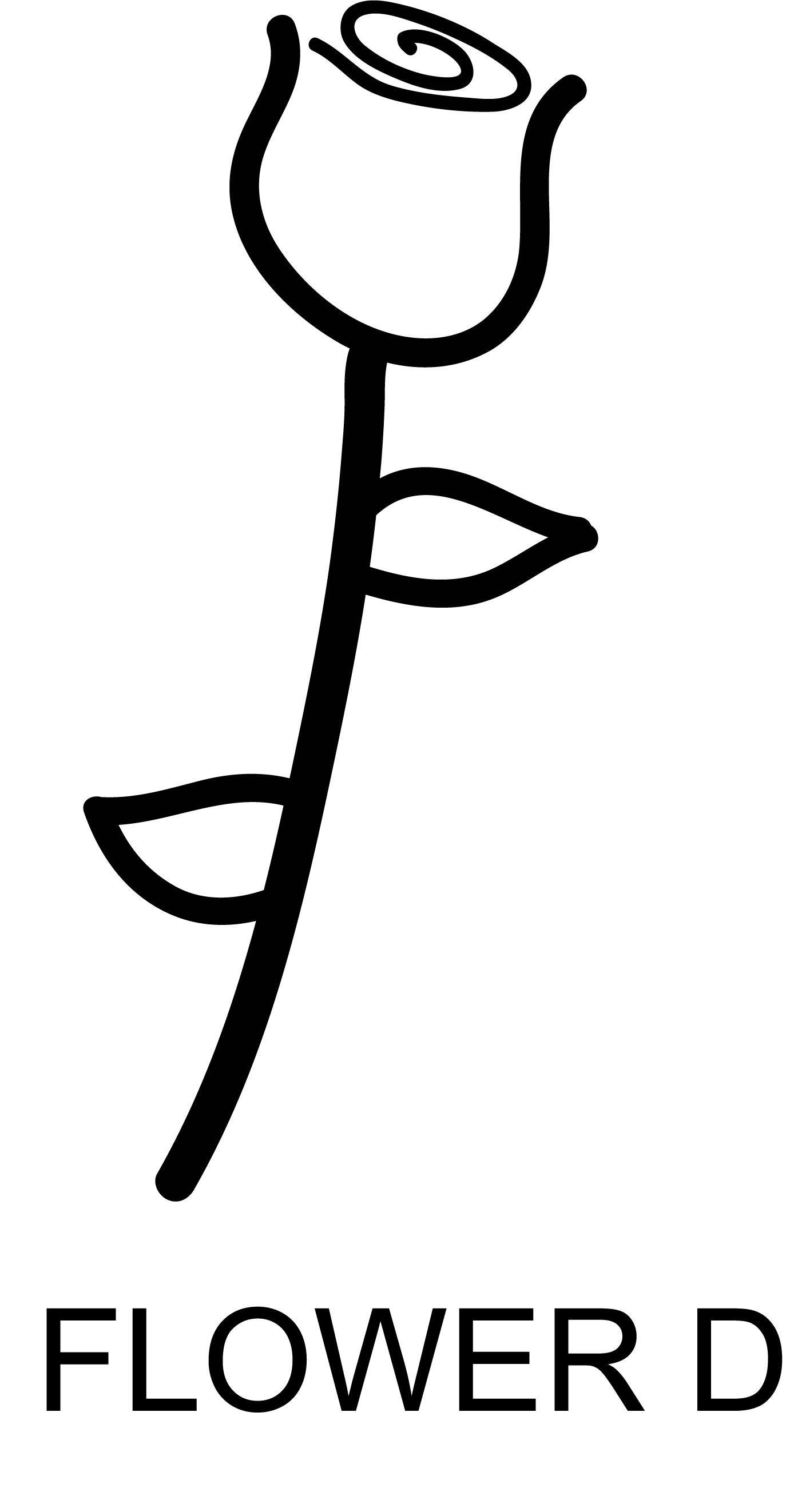 Single Flower Window Decals - Etsy