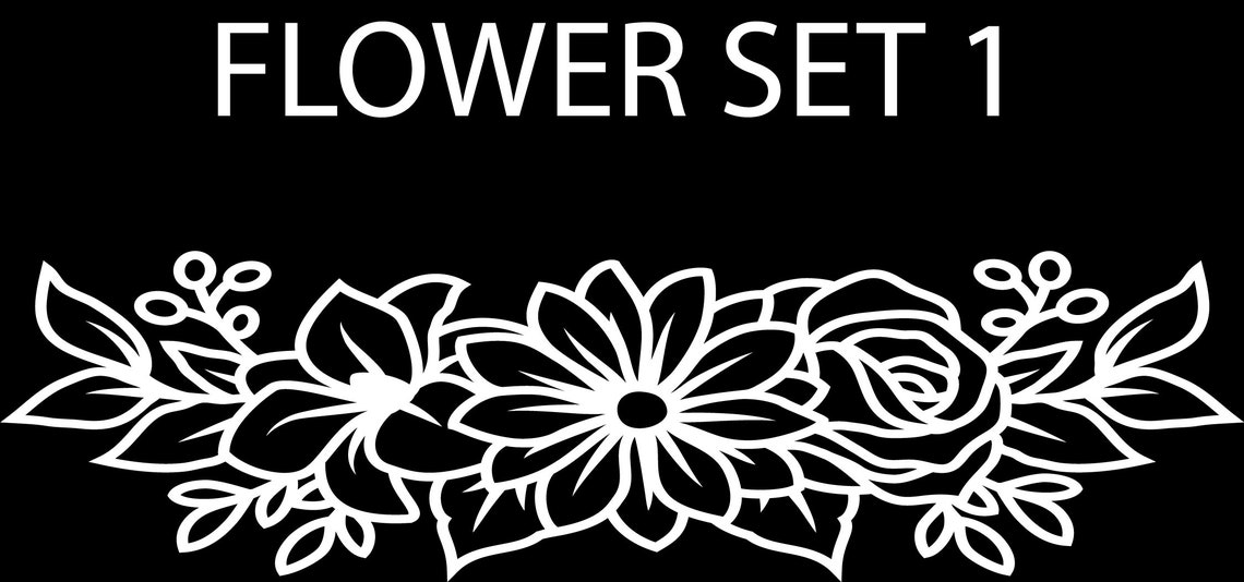 Flower Bumper Sticker Window Decal - Etsy