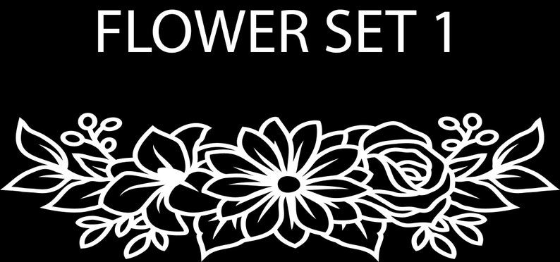 Flower Bumper Sticker Window Decal - Etsy