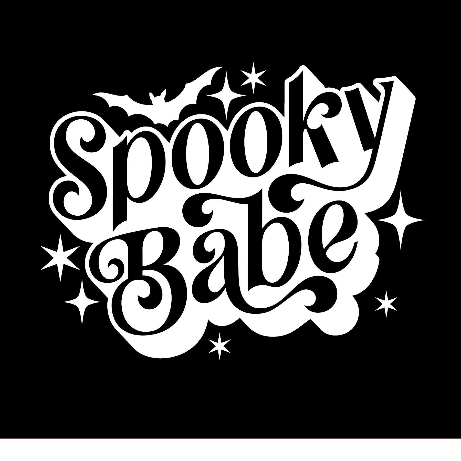 Spooky Babe Halloween Spooky Horror Movie Decal - Etsy