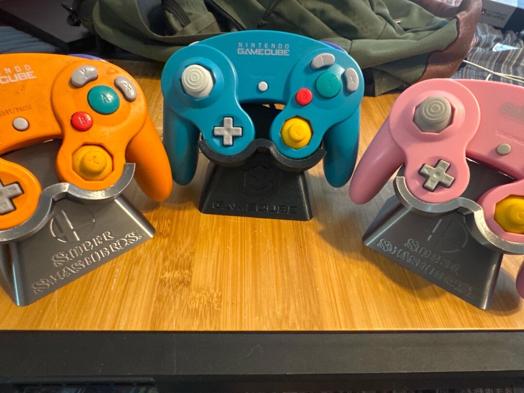 Super Smash Bros. Themed Gamecube Controller Stand - Etsy