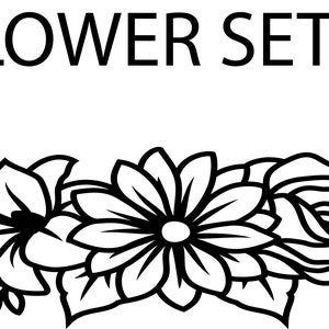 Flower Bumper Sticker Window Decal - Etsy
