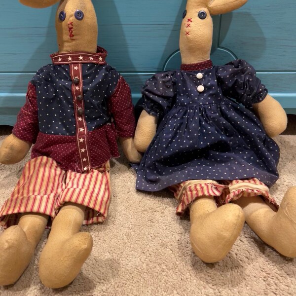 Primitive Rabbits - Etsy