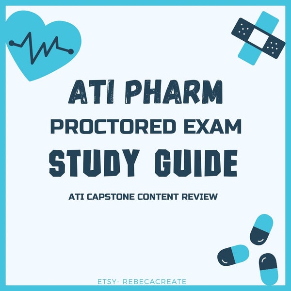 Ati Pharm Proctored 2023 - Etsy
