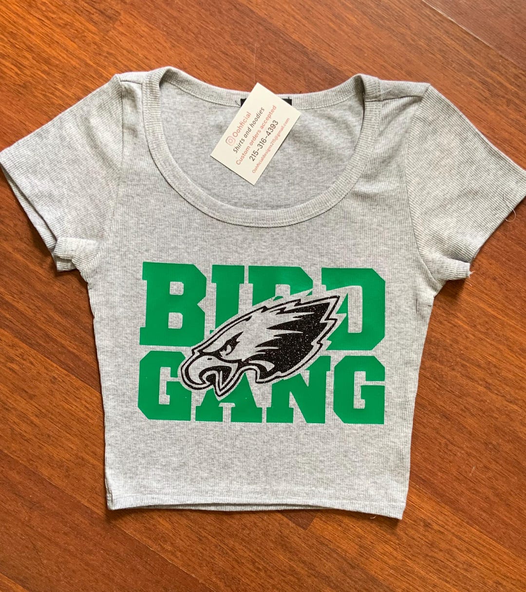 Philadelphia Eagles Crop Top, Bird Gang,eagles Shirt, Football Outfit ...