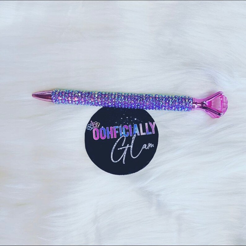 Diamond Bling Rhinestone Crystal Pen Etsy