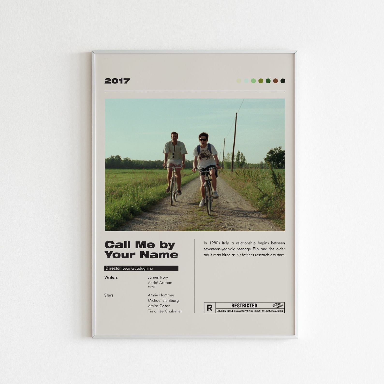Call Me by Your Name Movie Poster Minimalist Movie Poster - Etsy