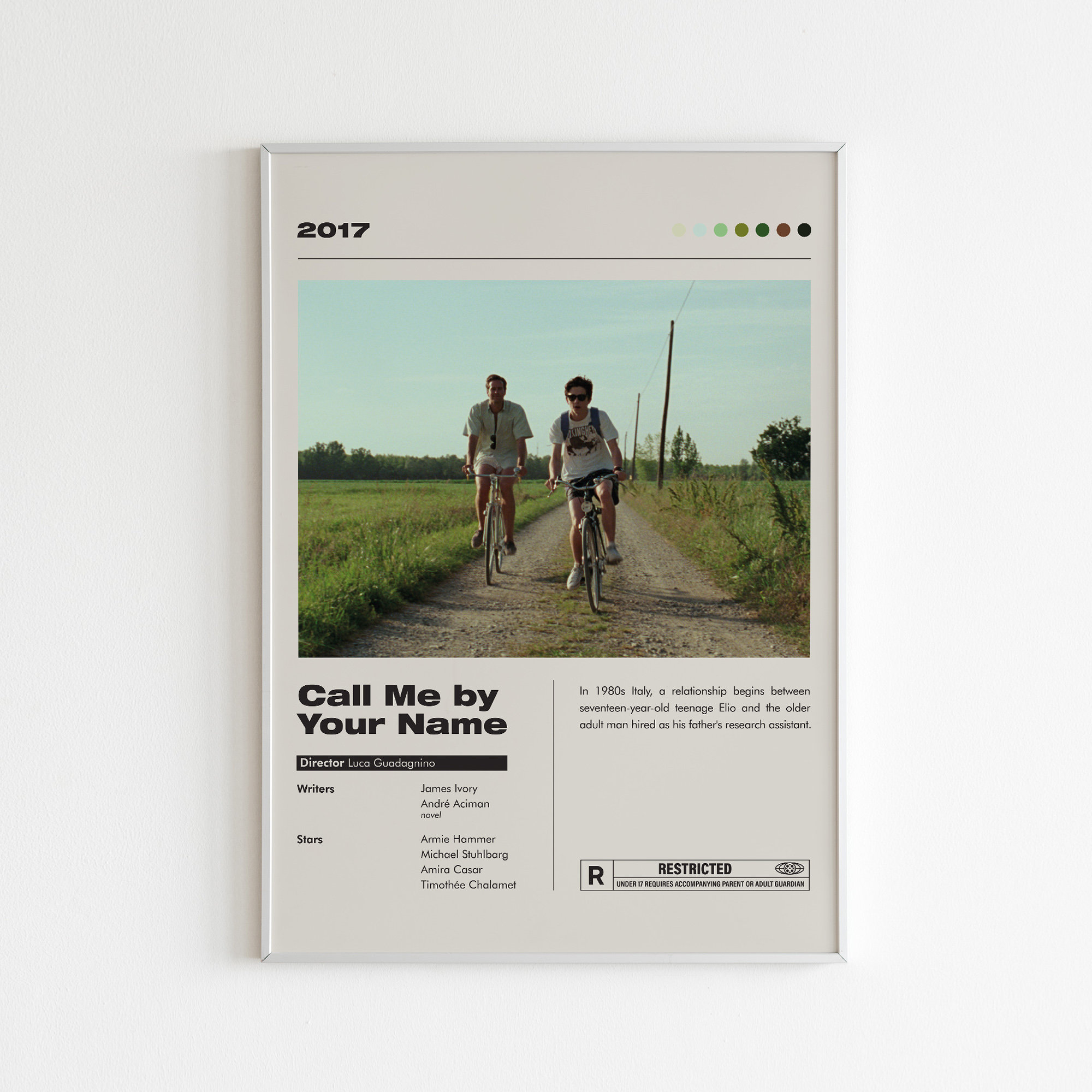 Call Me by Your Name Movie Poster Minimalist Movie Poster - Etsy