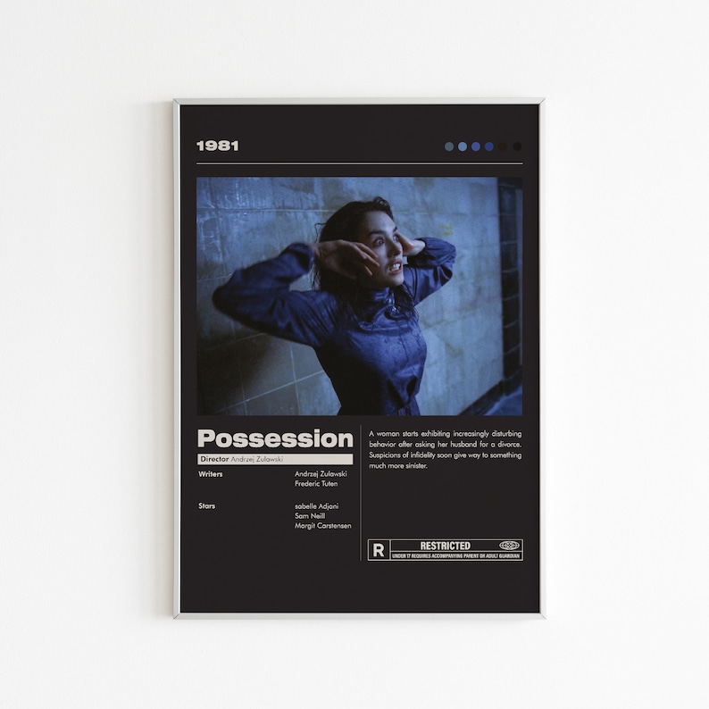 Possession Movie Poster: Minimalist Horror Wall Art Print - Etsy