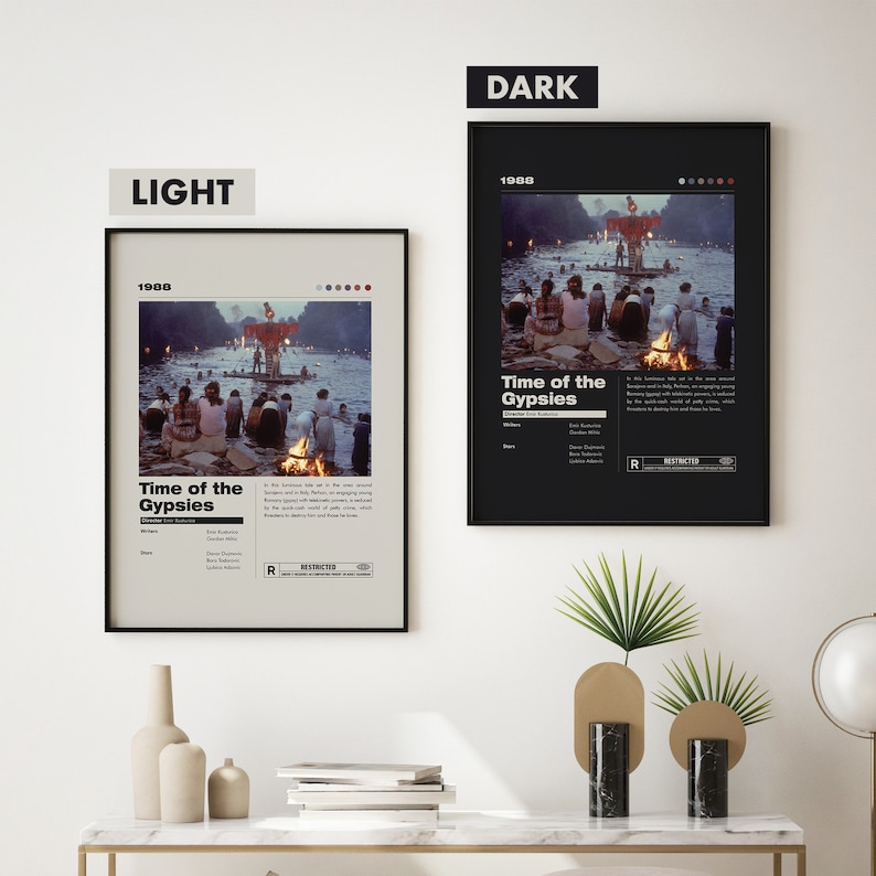 Time of the Gypsies Movie Poster Minimalist Movie Poster Emir Kusturica ...