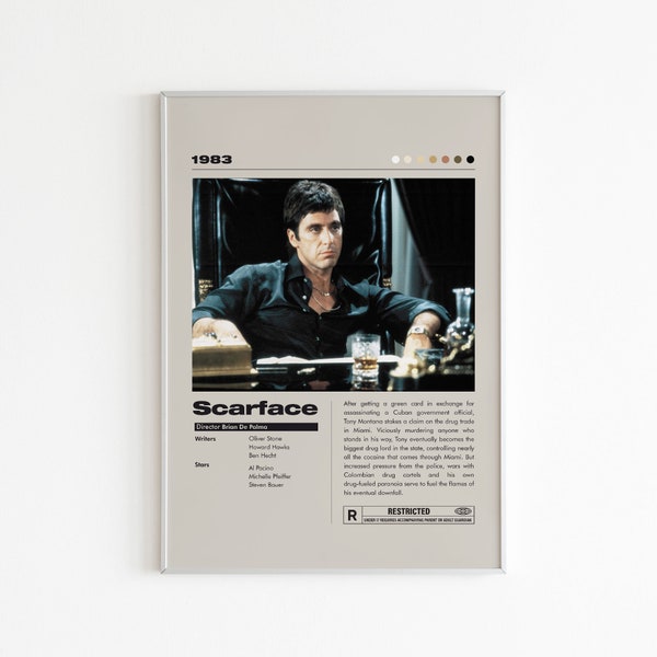 Scarface Poster - Etsy