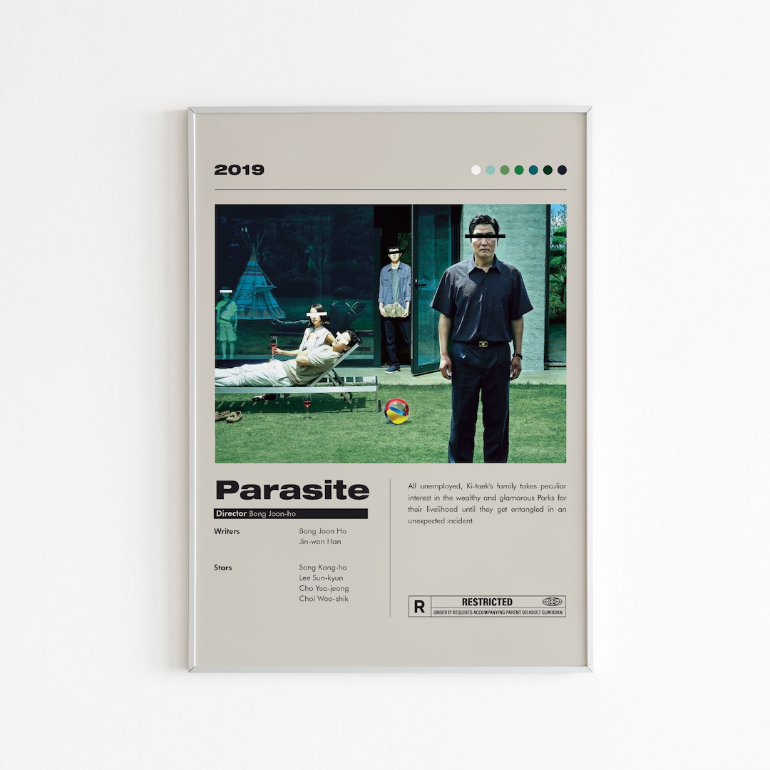 Parasite Movie Poster | Minimalist Movie Poster | Bong Joon-ho | Custom ...