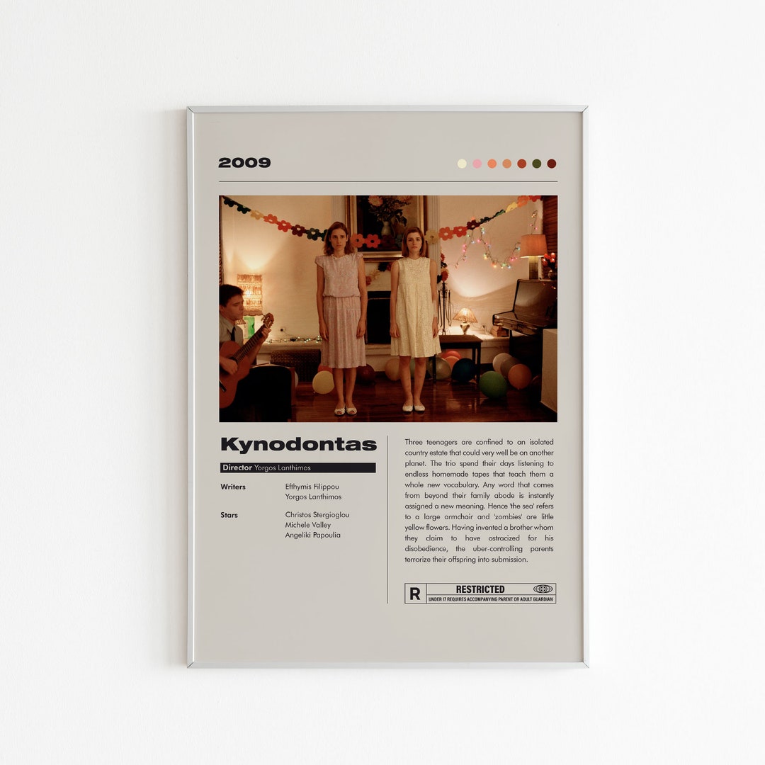 Dogtooth Movie Poster | Minimalist Movie Poster | Yorgos Lanthimos ...