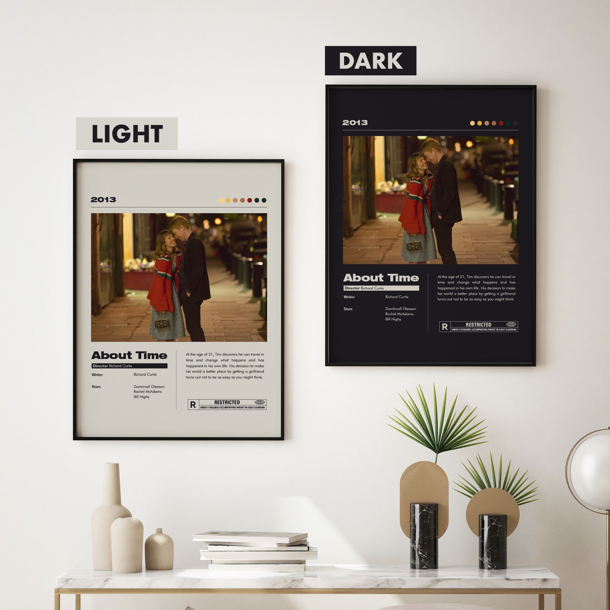 About Time Movie Poster Minimalist Movie Poster Love Movie - Etsy