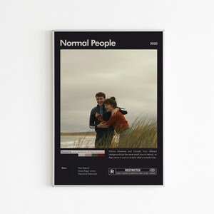 Normal People TV Series Poster | Minimalist Movie Poster | Paul Mescal ...