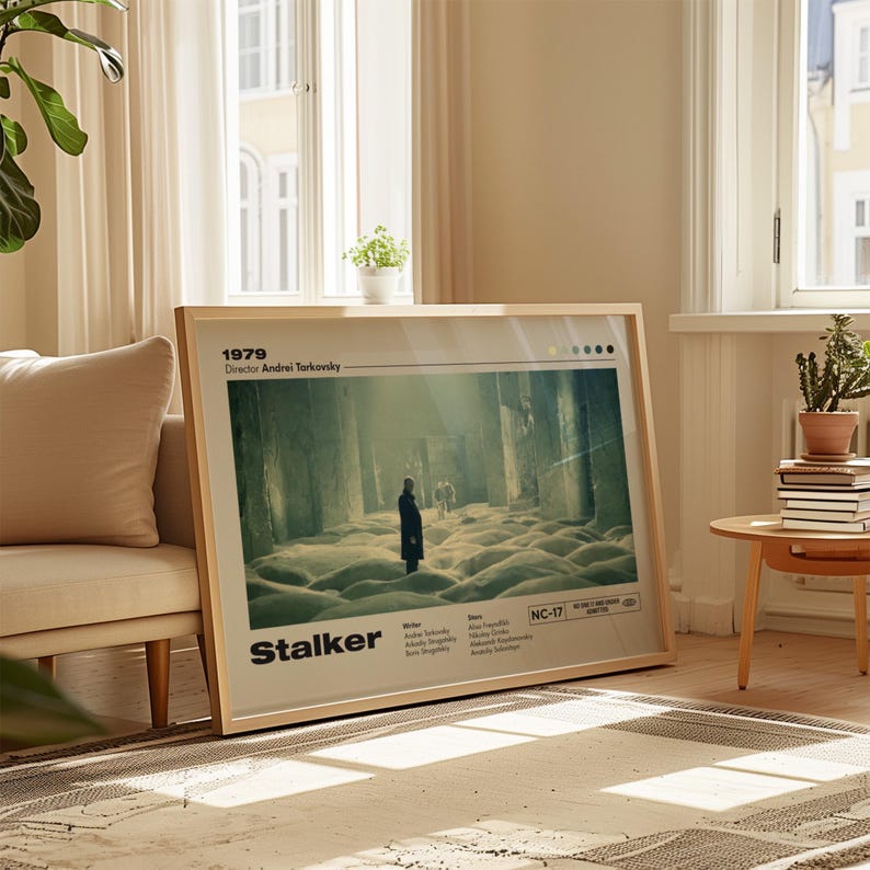 Stalker Movie Poster: Minimalist Andrei Tarkovsky Film Art Print - Etsy