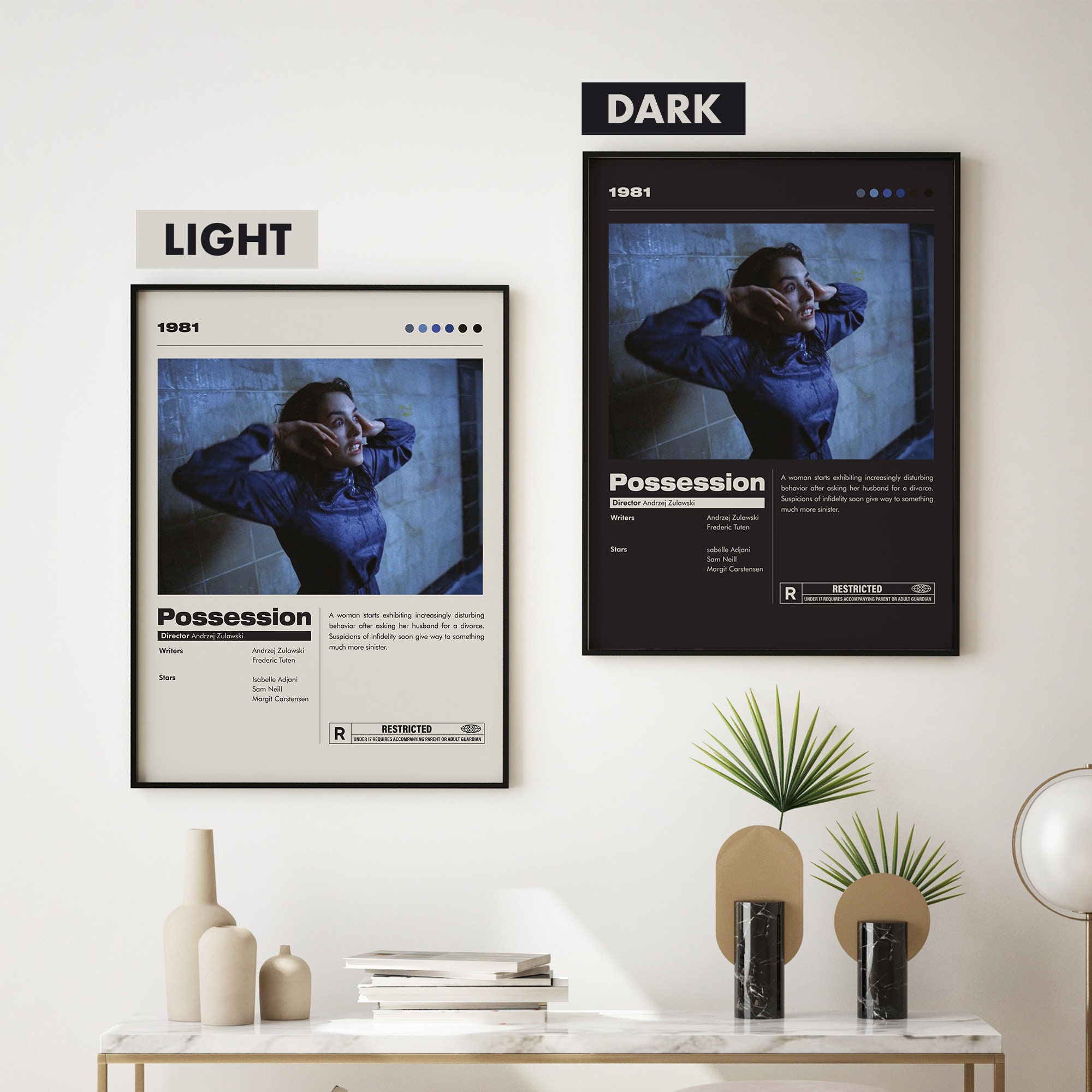 Possession Movie Poster: Minimalist Horror Wall Art Print - Etsy