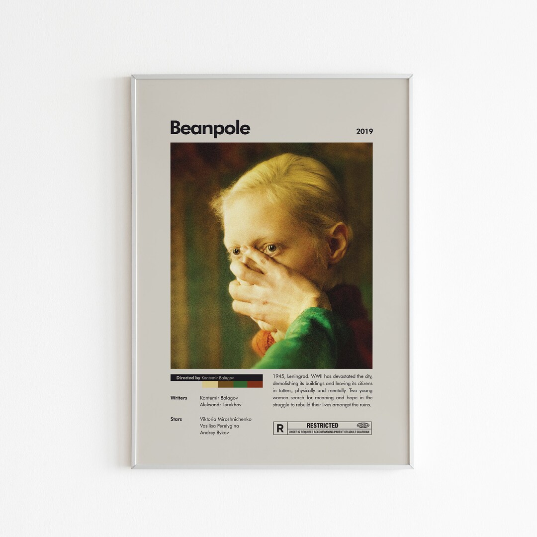 Beanpole Movie Poster | Minimalist Movie Poster | Kantemir Balagov ...