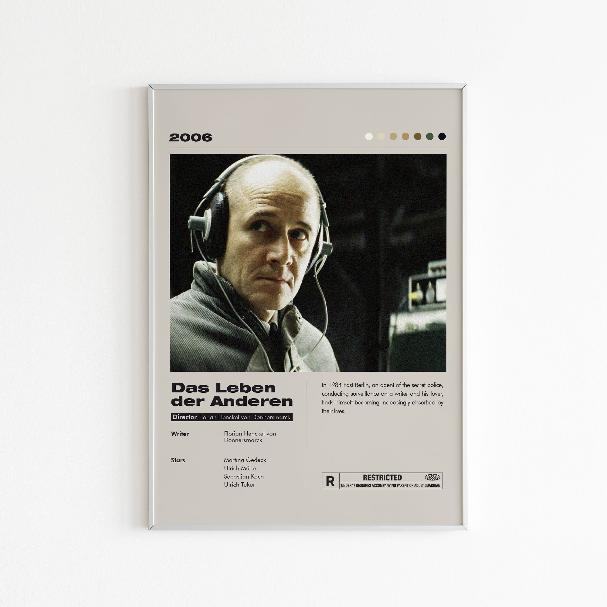 Das Leben Der Anderen Movie Poster Minimalist Movie Poster - Etsy UK