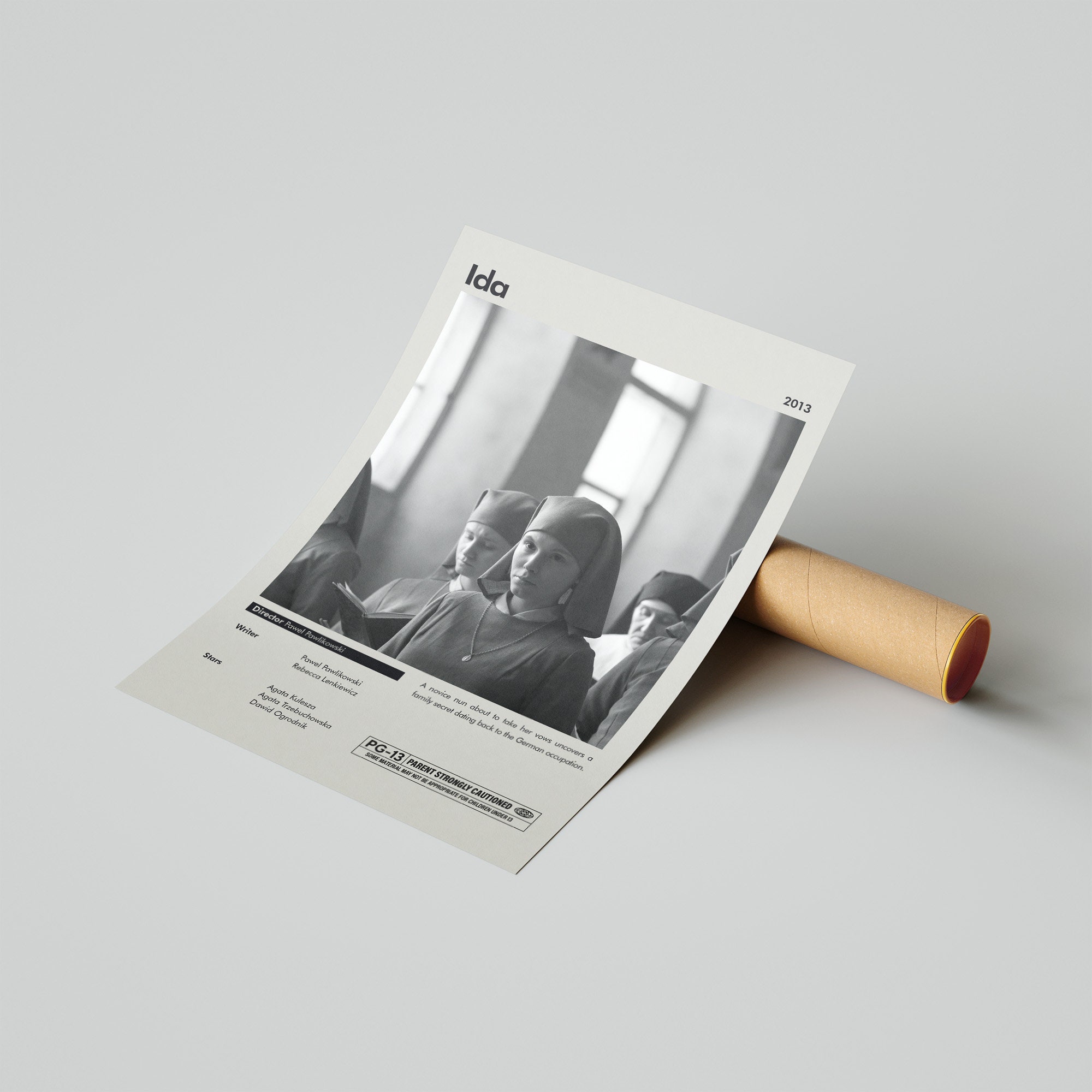 Ida Movie Poster Minimalist Movie Poster Pawel Pawlikowski - Etsy