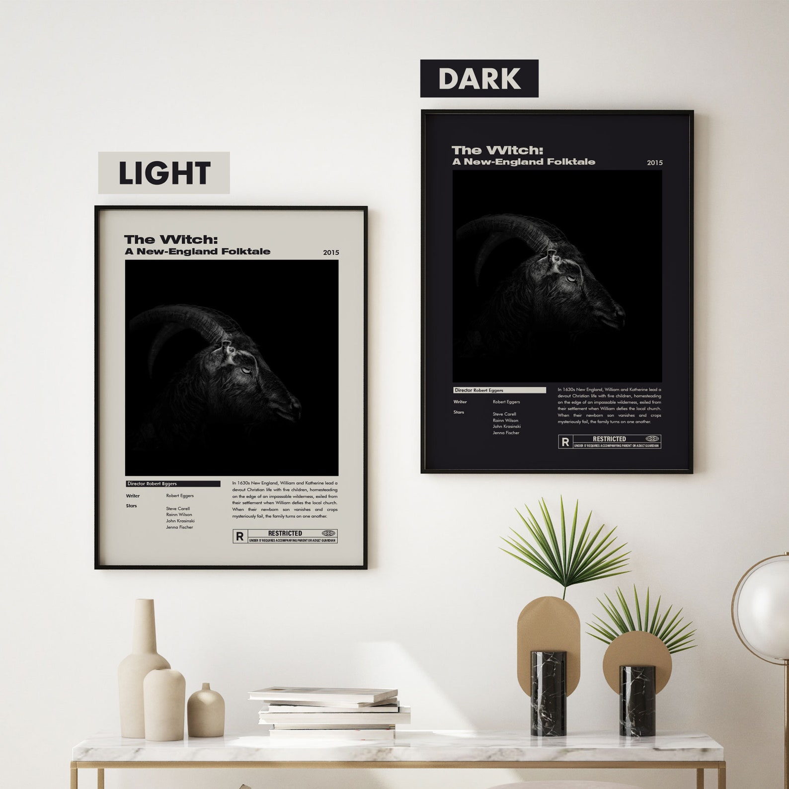 The Vvitch Poster Minimalist Movie Poster Anya Taylor-joy | Etsy