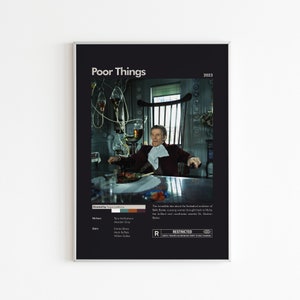 Poor Things Movie Poster | Minimalist Movie Poster | Yorgos Lanthimos ...