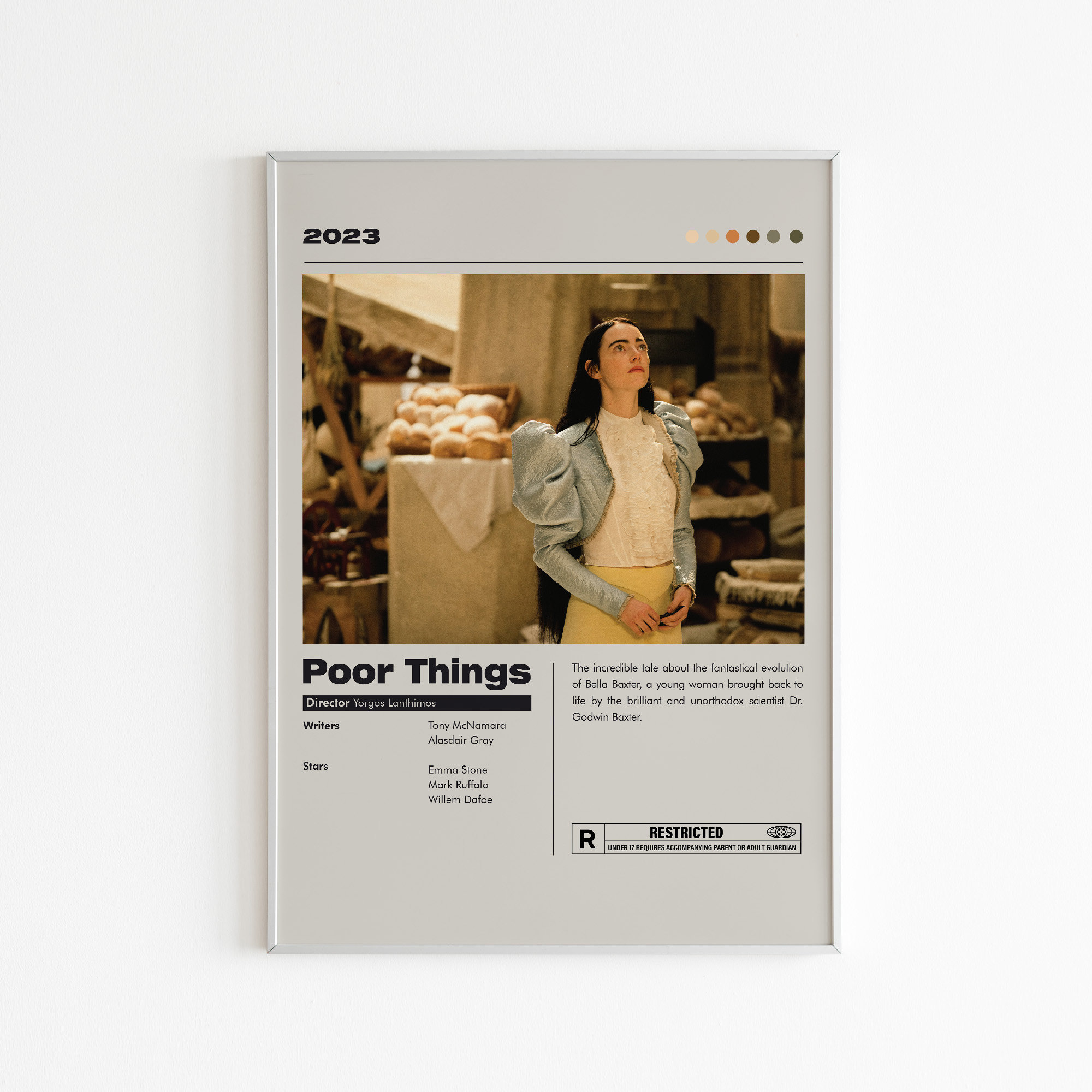 Poor Things | Minimalistisches Filmposter | Yorgos Lanthimos | Film ...