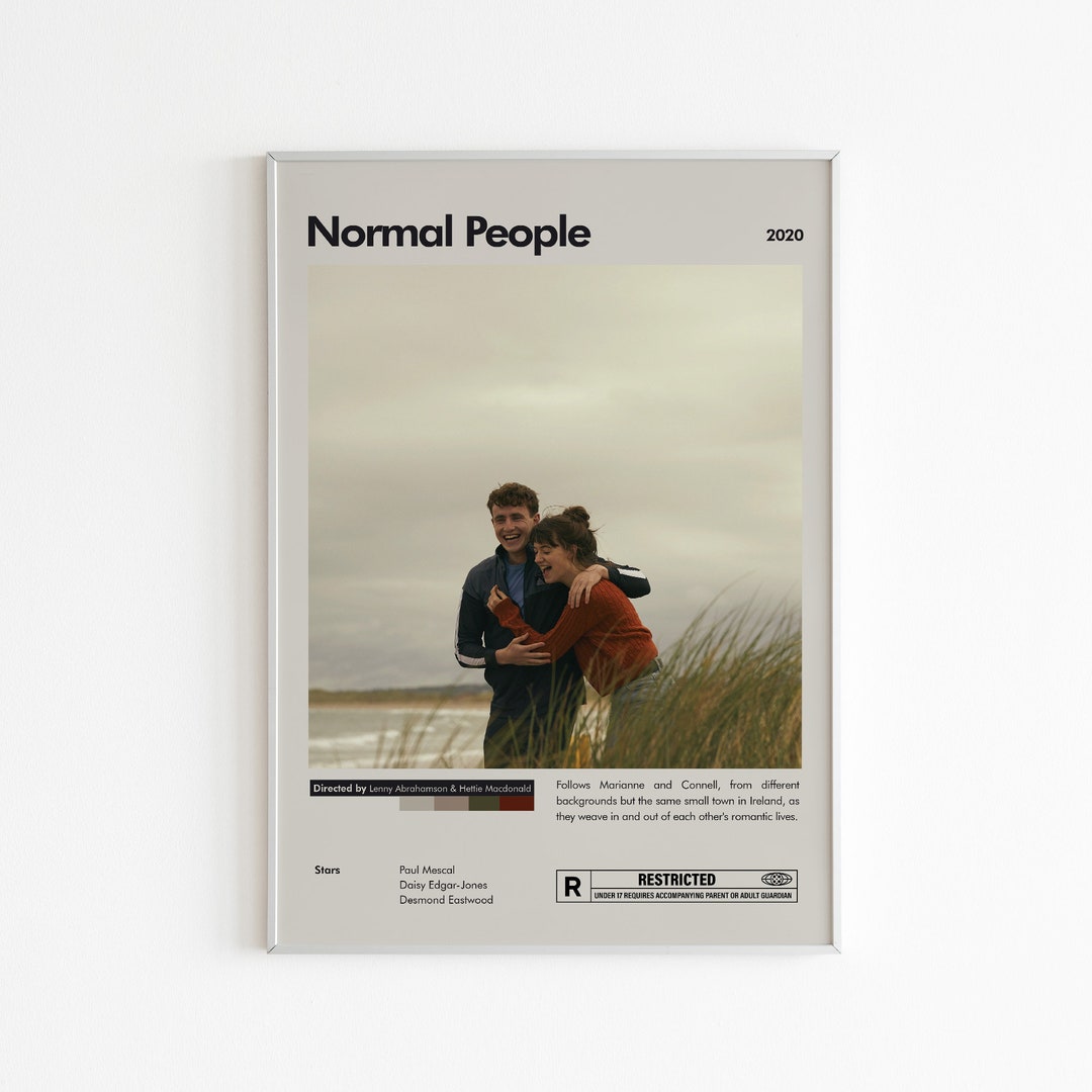 Normal People TV Series Poster | Minimalist Movie Poster | Paul Mescal ...