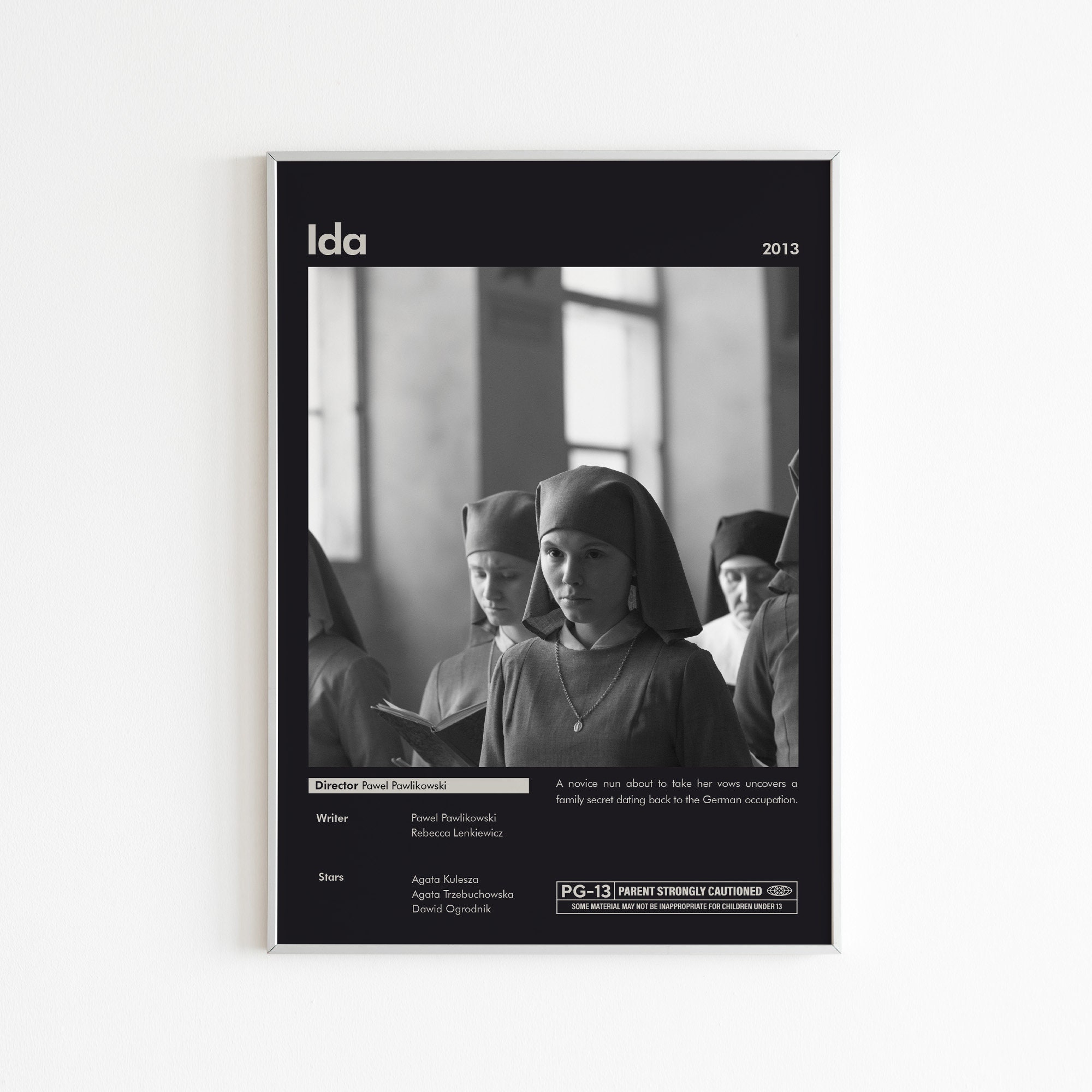 Ida Movie Poster Minimalist Movie Poster Pawel Pawlikowski - Etsy