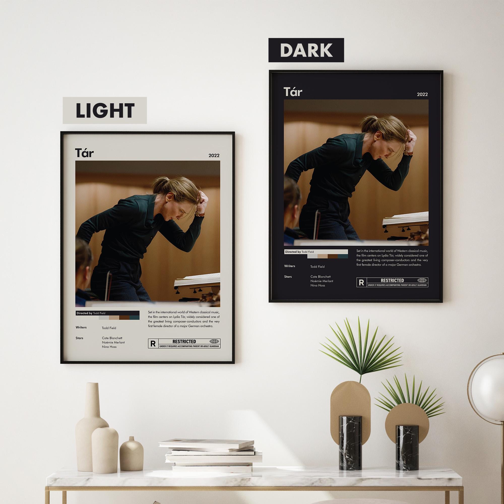 Tár Movie Poster | Cate Blanchett Film | Psychological Drama | Custom ...