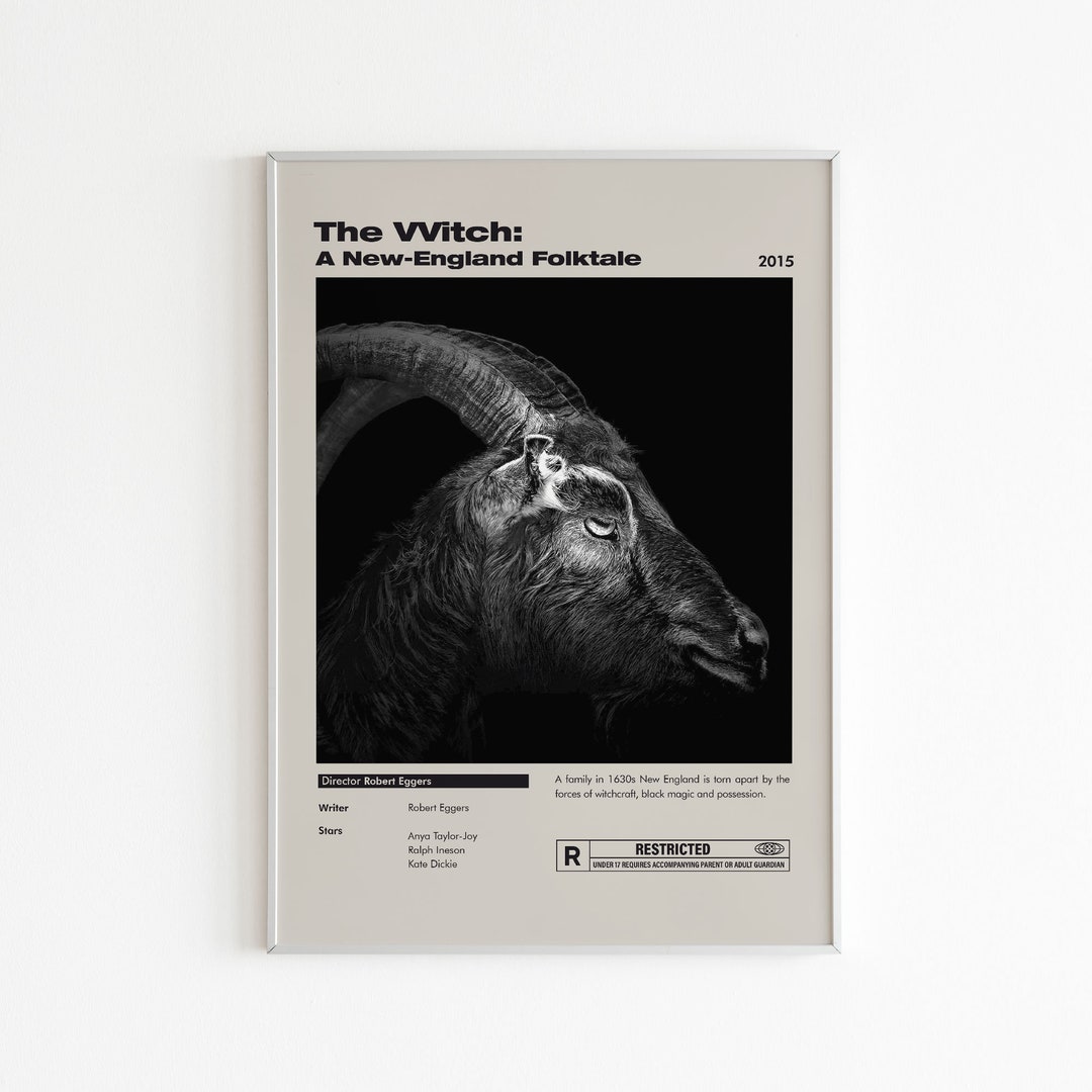 The Vvitch Poster | Minimalist Movie Poster | Anya Taylor-joy | Horror ...