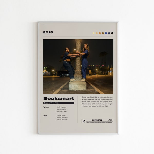 Booksmart Print - Etsy