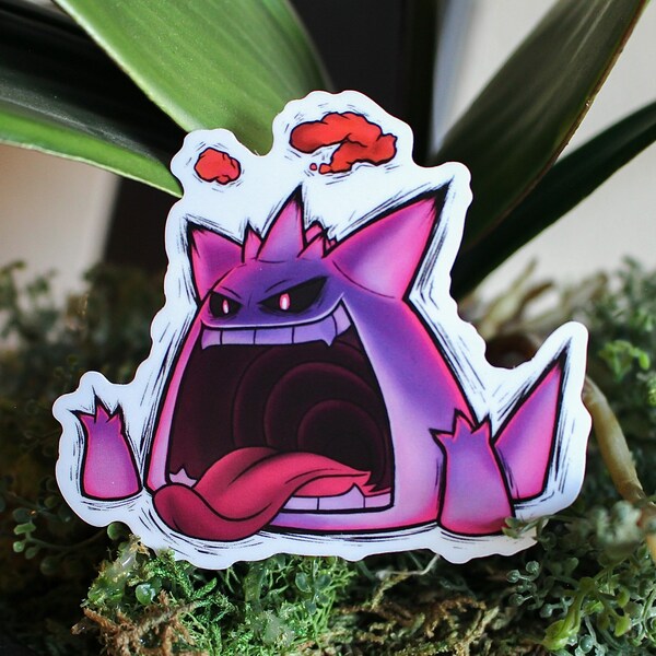 Gengar Sticker - Etsy