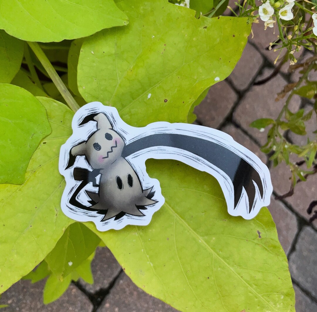 Mimikyu Sticker 2 clear Background - Etsy